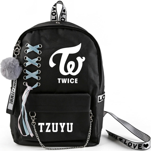 Twice Laced Ribbon Backpack (10 Designs) – KPOPSTANZ